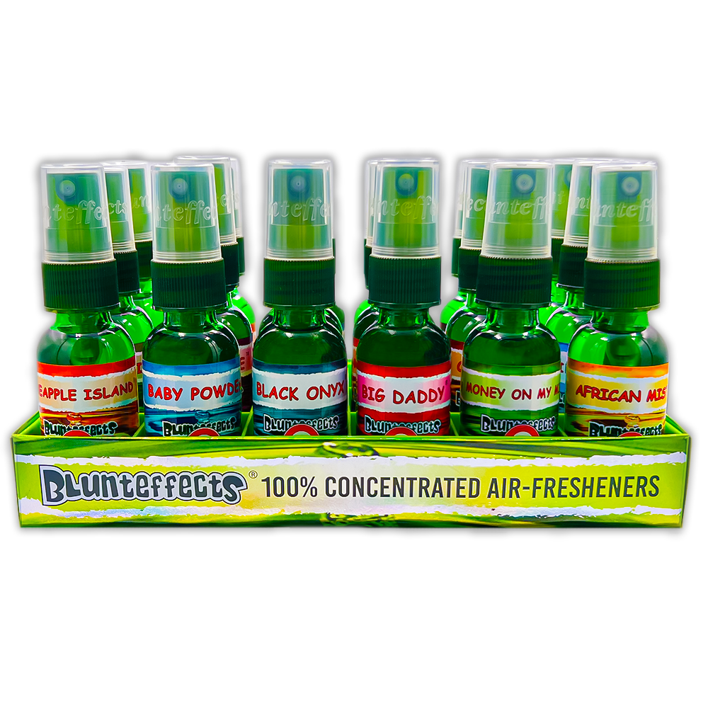 Blunteffects® 1 oz. Spray Air Fresheners Display - 18 COUNT