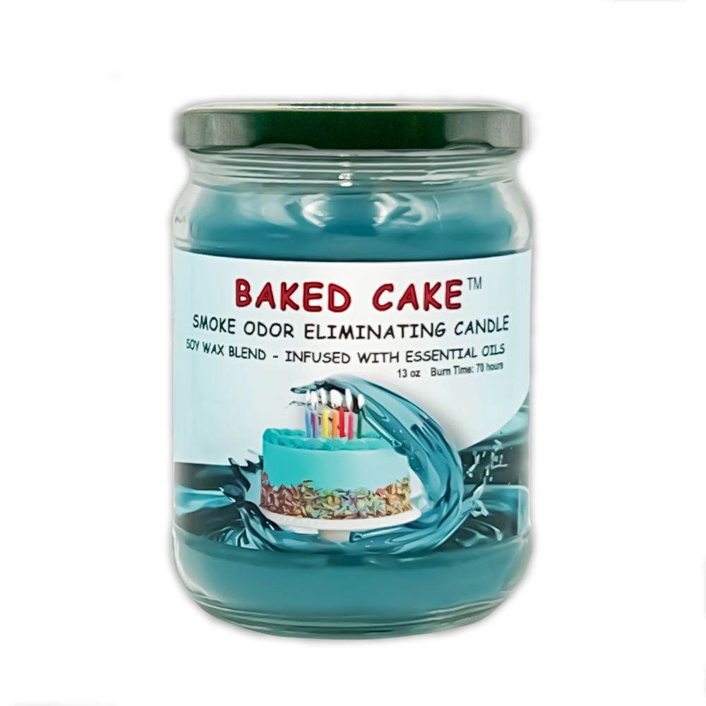 Baked Cake Candle