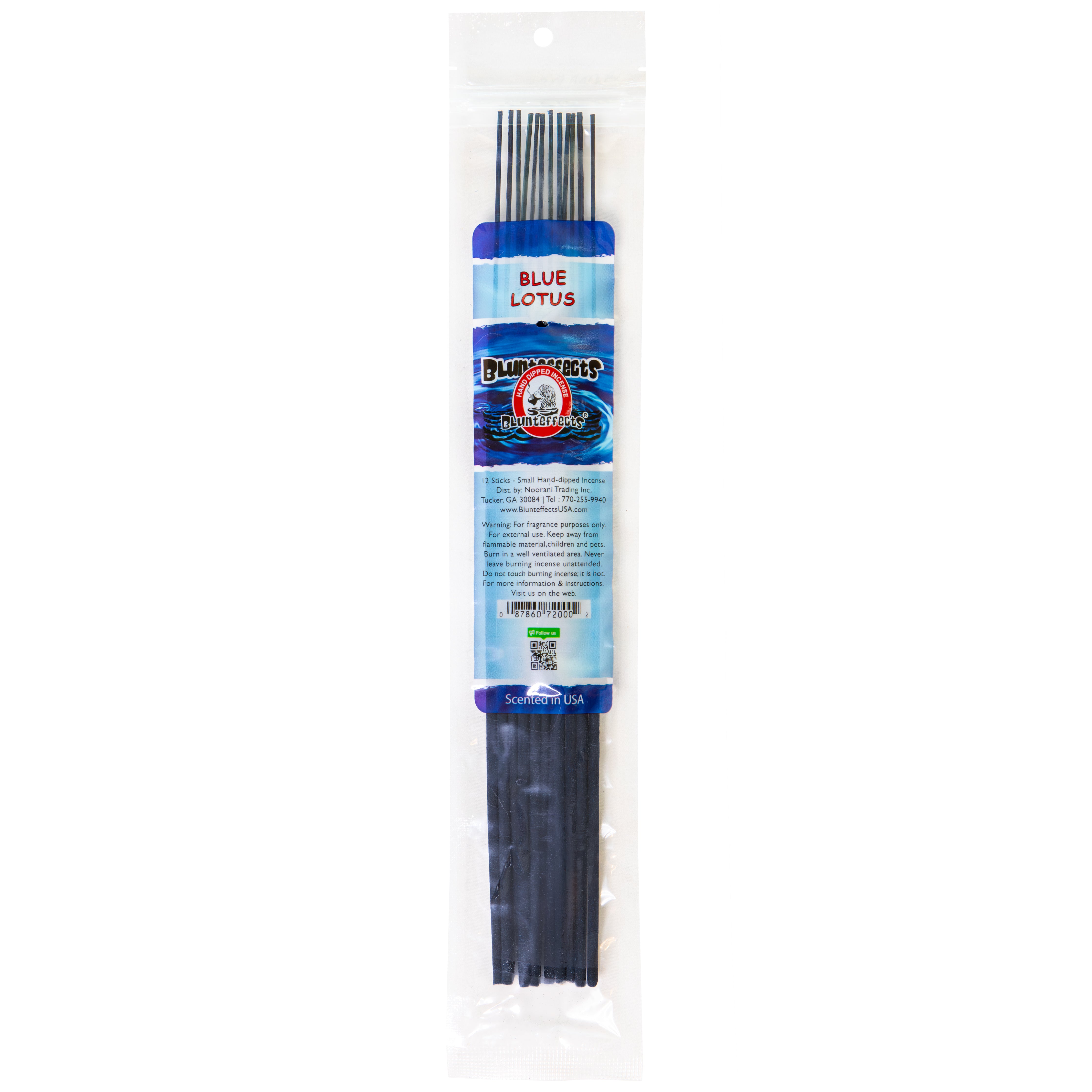 Blue Lotus Hand-Dipped Incense